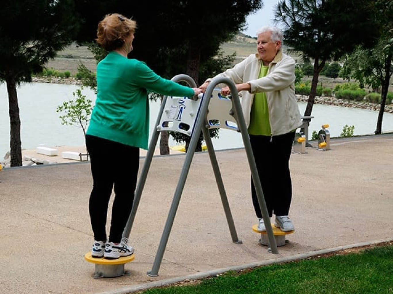 Buiten fitnesstoestellen - De Fitnesstuin