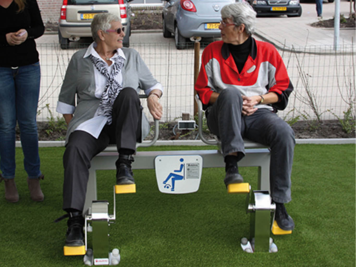 7135 Bank met dubbele pedalen - De Fitnesstuin