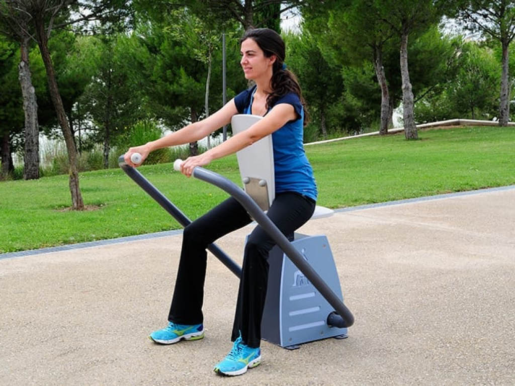 7263 Roeier en Lat Pull Station - De Fitnesstuin