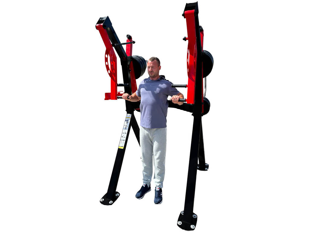 R01 Standing Chest Press machine - De Fitnesstuin
