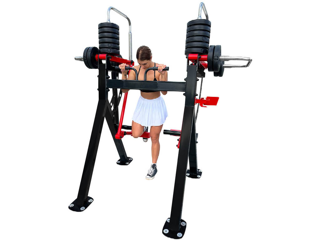 R20 Standing Leg Extension machine - De Fitnesstuin